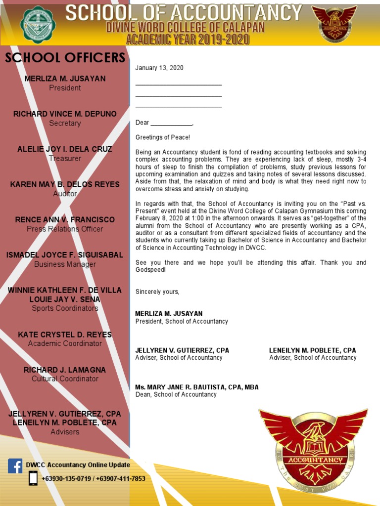 Invitation PVP | PDF | Accountancy And Auditing