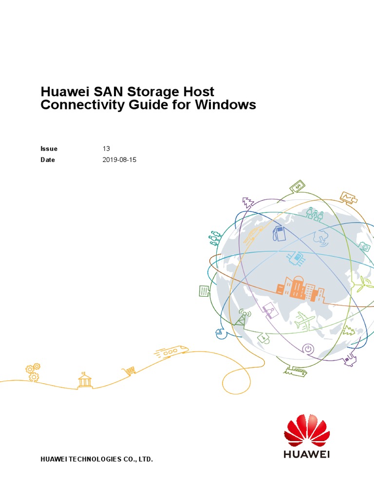 Huawei SAN Storage Host Connectivity Guide For Windows | PDF | File ...
