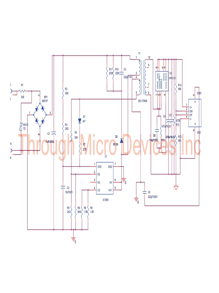 Schematic Dp1805 Ver1 | PDF