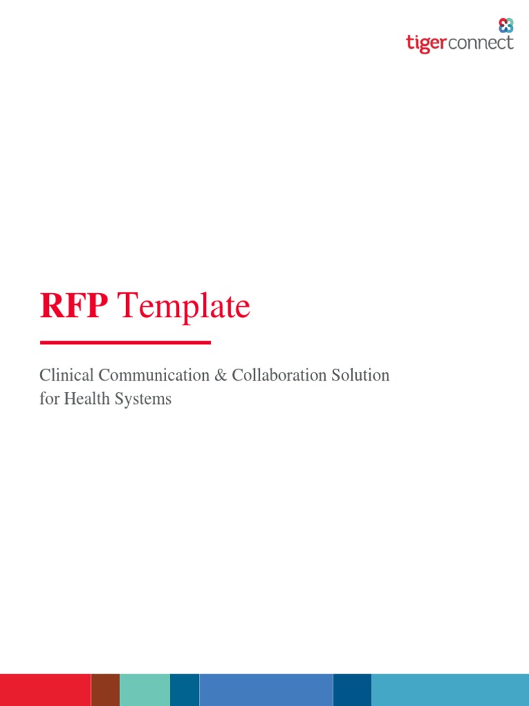 RFP Template | PDF | Software Development | Request For Proposal