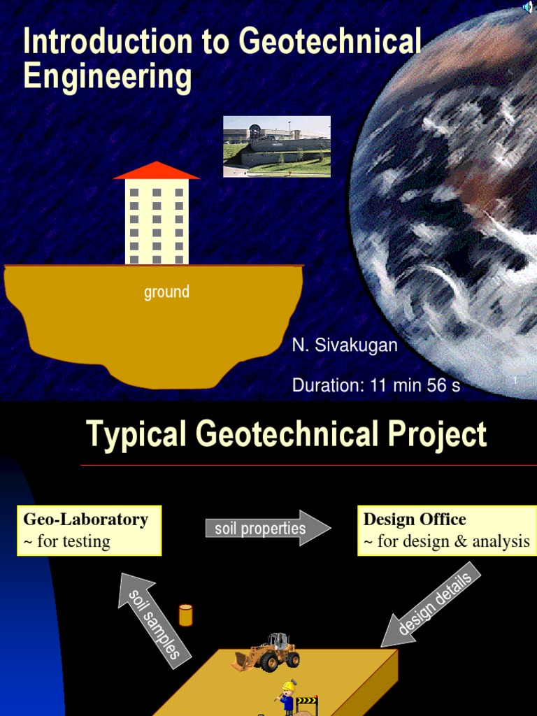 Introduction To Geo-Technology | PDF | Deep Foundation | Geotechnical ...