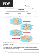 Continentes e Oceanos ATIVIDADE | PDF | Continente | Terra