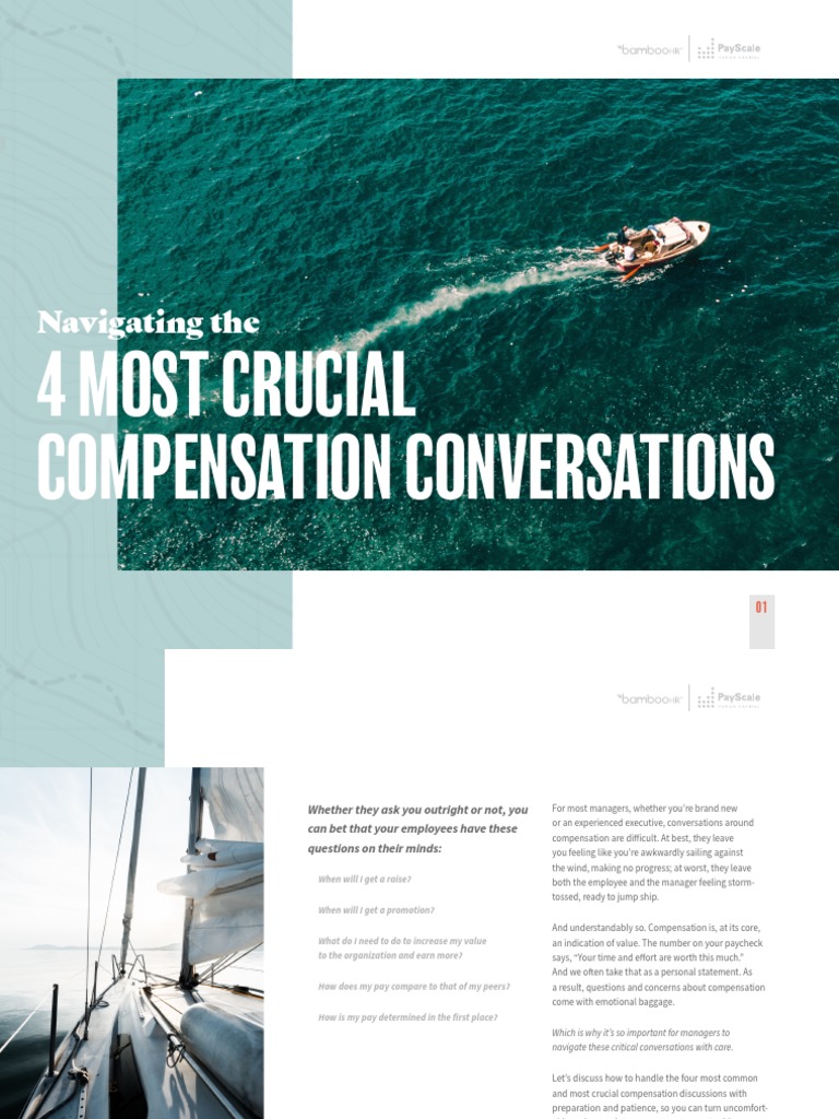 Navigating The 4 Most Crucial Compensation Conversations | PDF | Salary ...