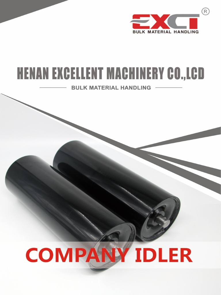 Conveyor Idler | PDF | Economic Sectors | Mechanical Engineering