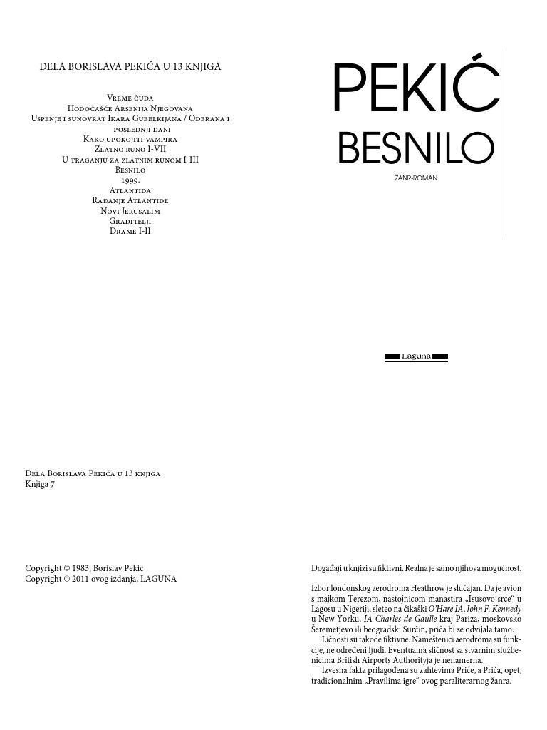 Besnilo PDF | PDF