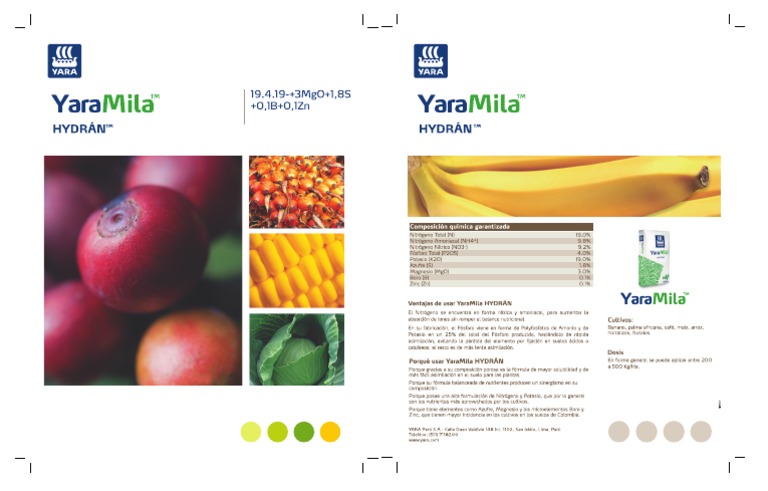 YaraMila HYDRAN - Ficha Tecnica PDF | PDF