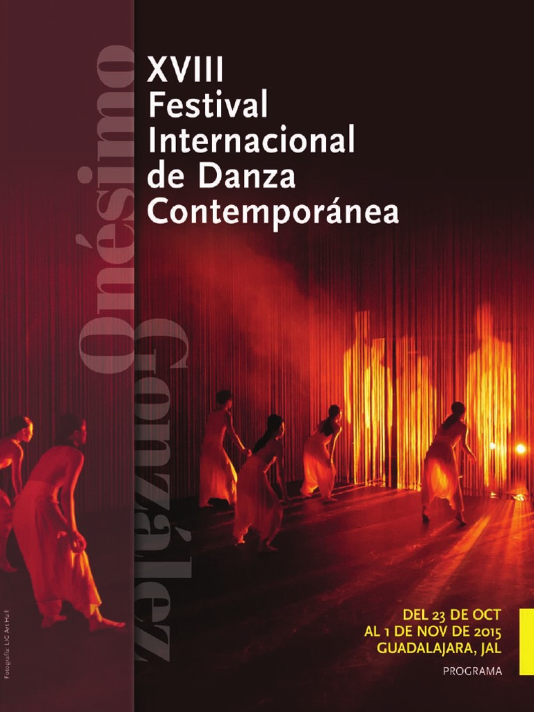 Final Onesimo Gonzalez Xvii Festival Internacional Danza Contemporanea ...