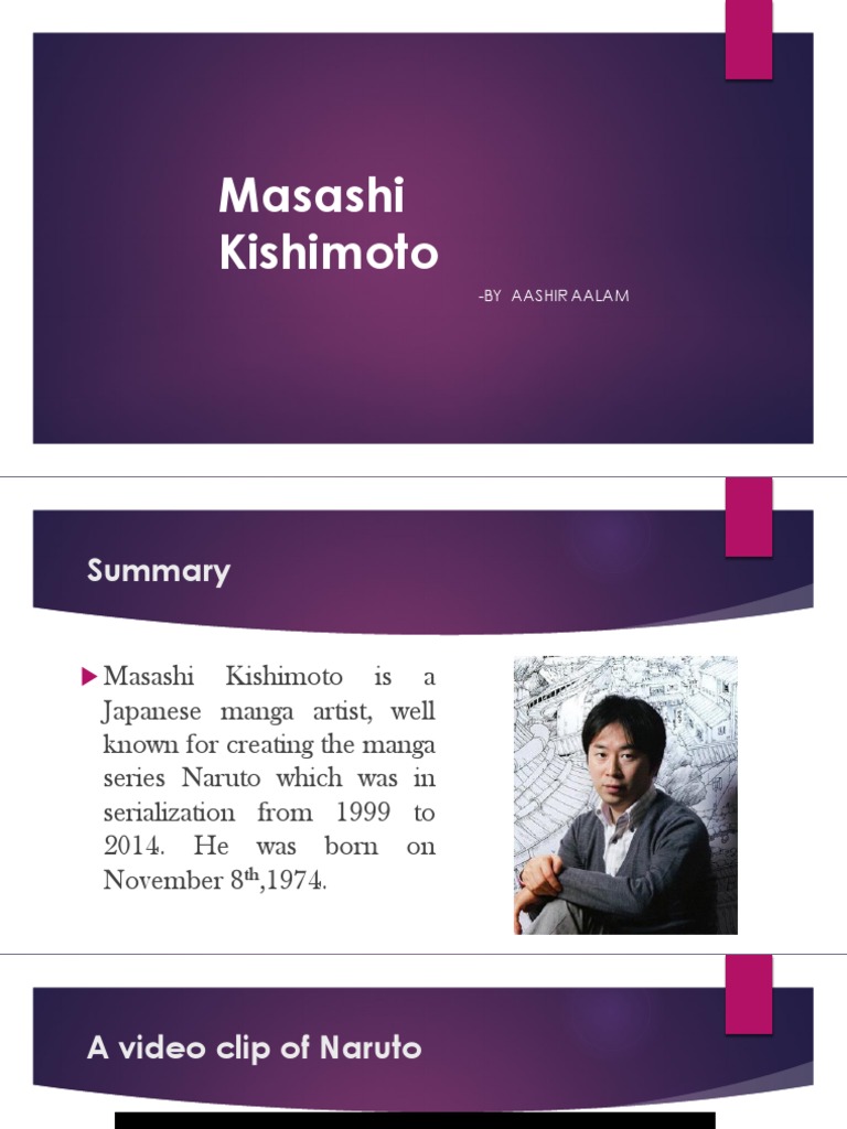 Masashi Kishimoto: Naruto Creator Biography | PDF | General Fiction