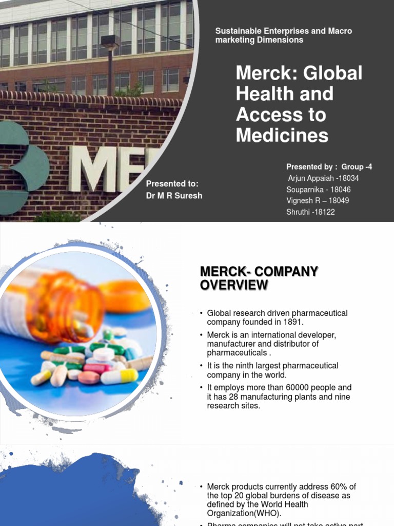 Merck | Download Free PDF | Merck & Co. | Pharmaceutical Industry