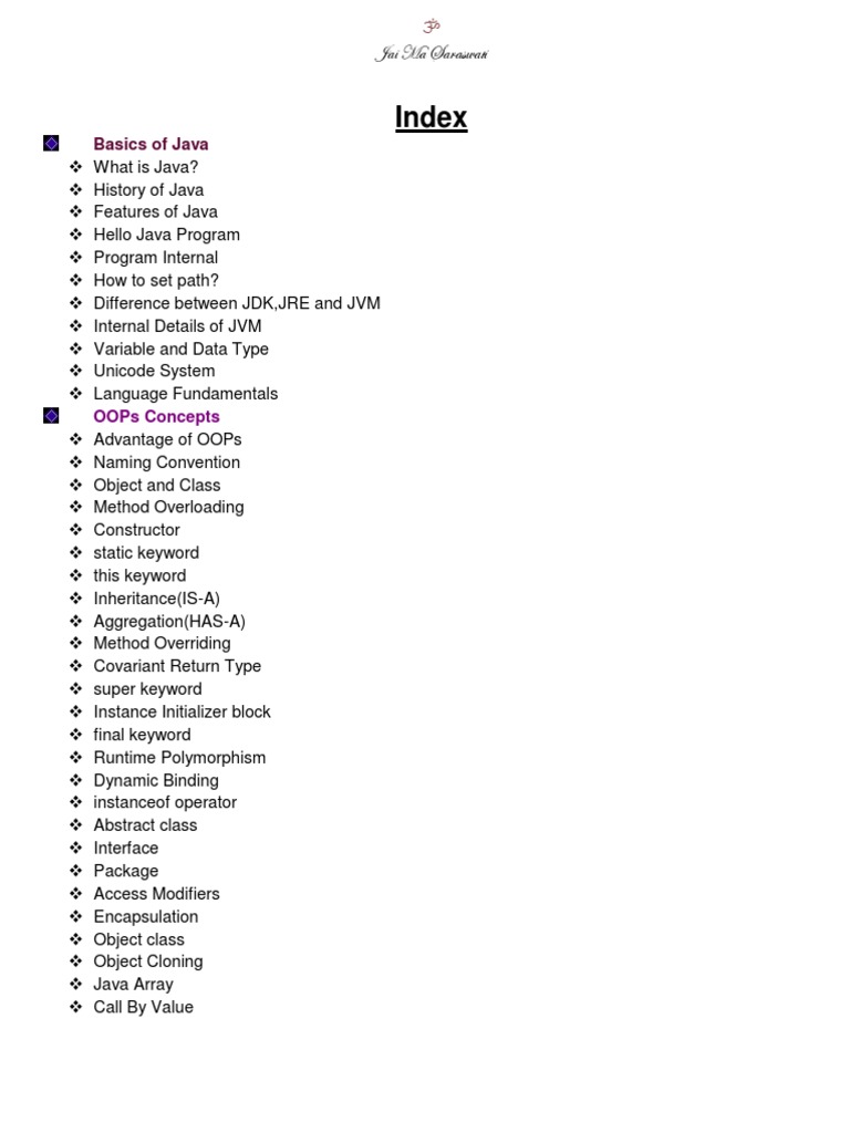 Core Java | PDF | Java Virtual Machine | Data Type