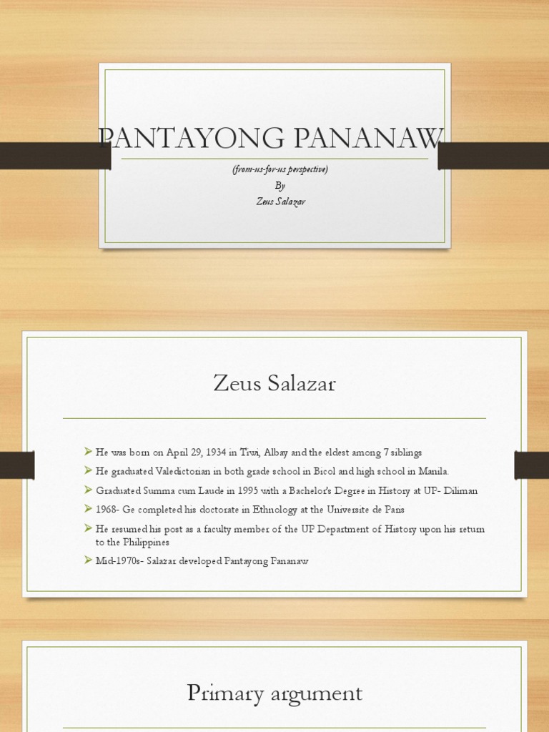 Pantayong Pananaw | PDF