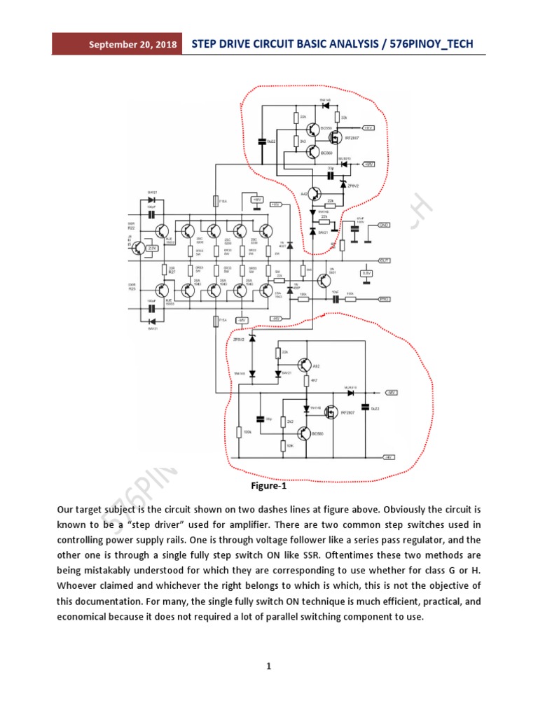 1 Full ON Step Driver Circuit Analysis - PDF | PDF | Amplifier ...