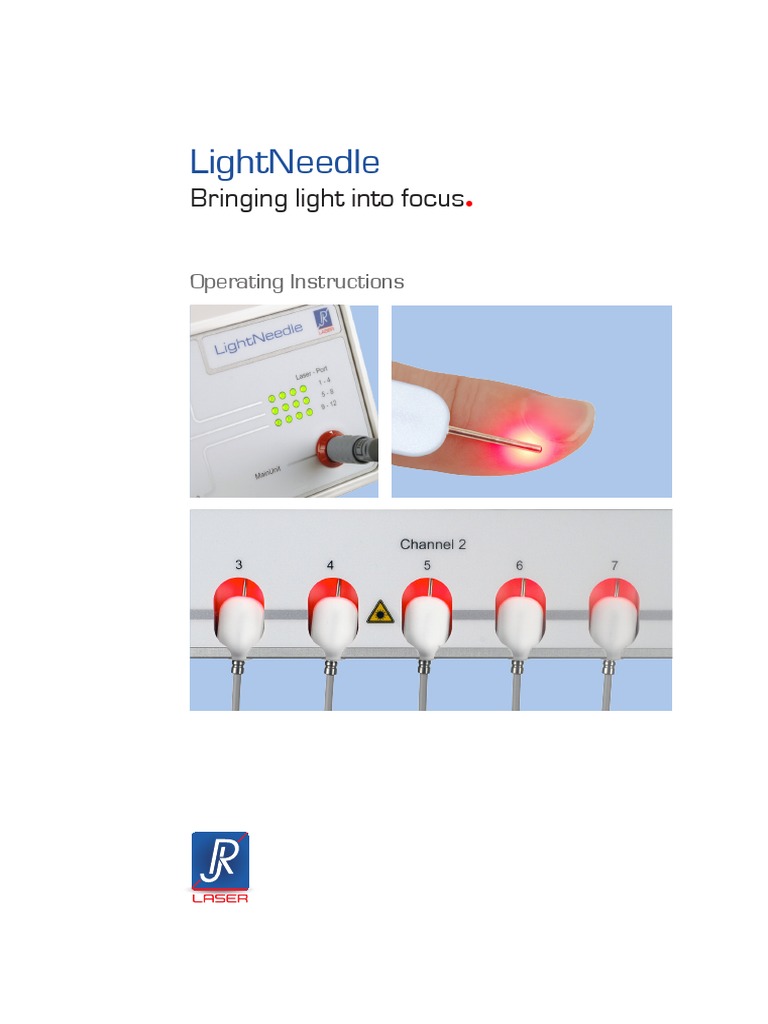 LightNeedle Laser Device Guide | PDF | Laser | Acupuncture