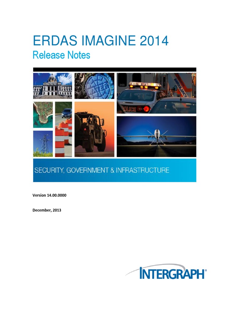 ERDAS IMAGINE 2014 Release Notes | PDF | License | Image Segmentation