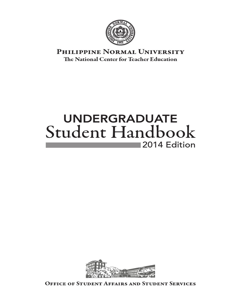 PNU Undergraduate Student Handbook 2024 | PDF | University And College ...