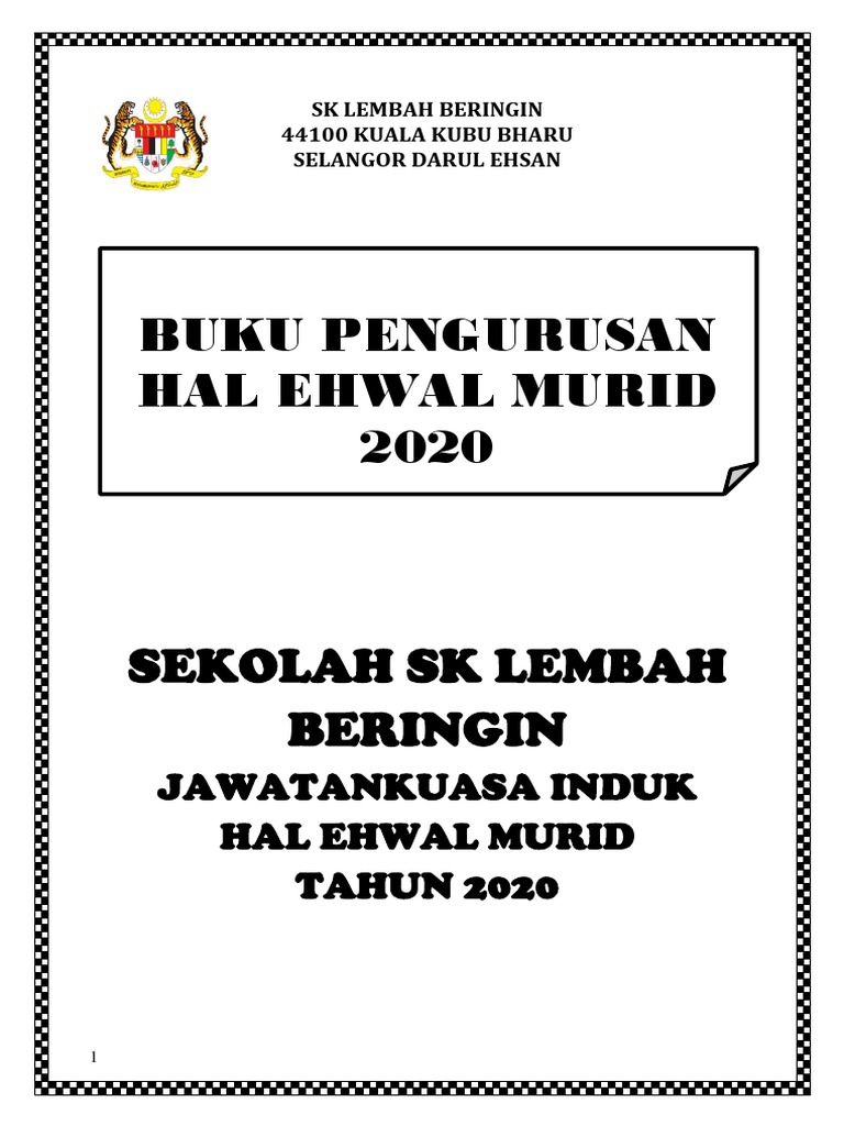 Buku Pengurusan Hem 2020 | PDF