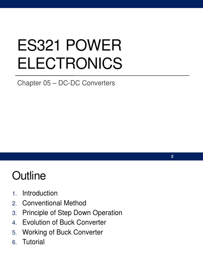 10 DC-DC Buck Converter | Download Free PDF | Direct Current ...