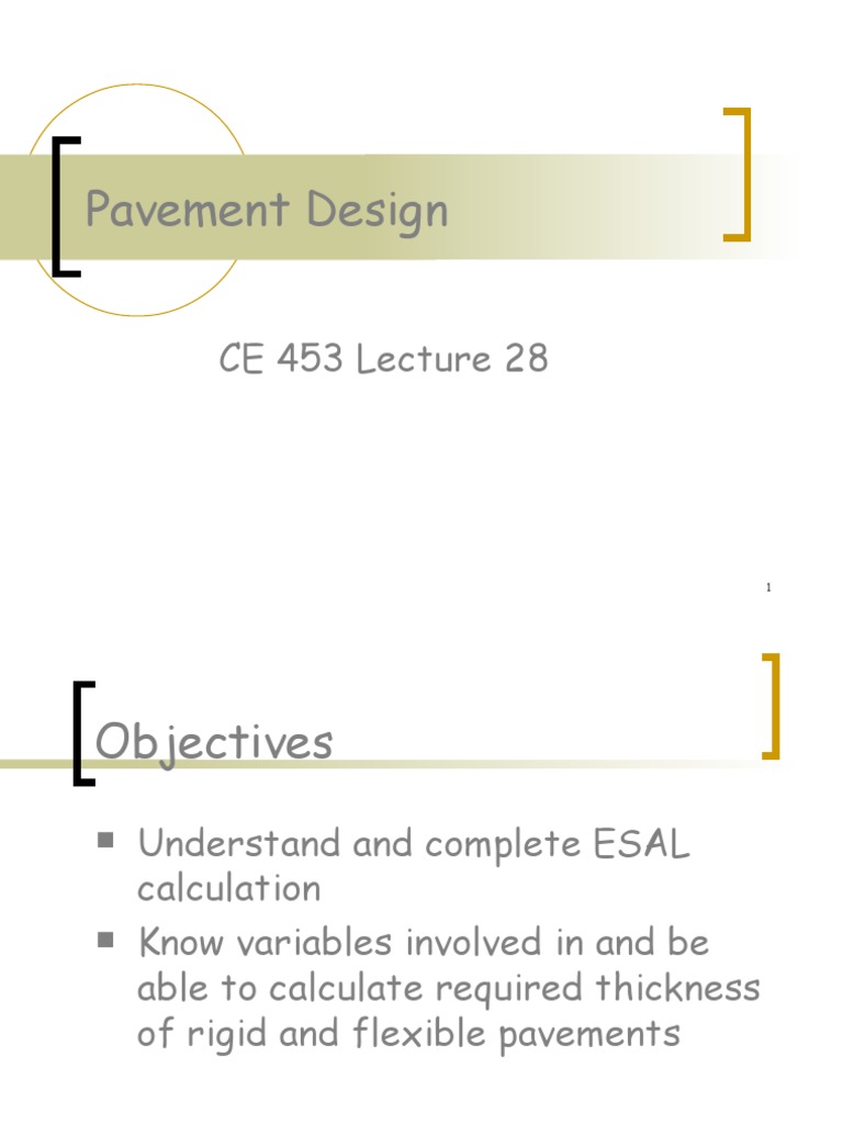 28 Pavement Design | PDF | Road Surface | Young's Modulus