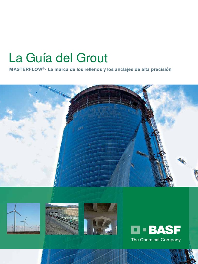 Guia Del Grout | Descargar gratis PDF | Epoxy | Hormigón
