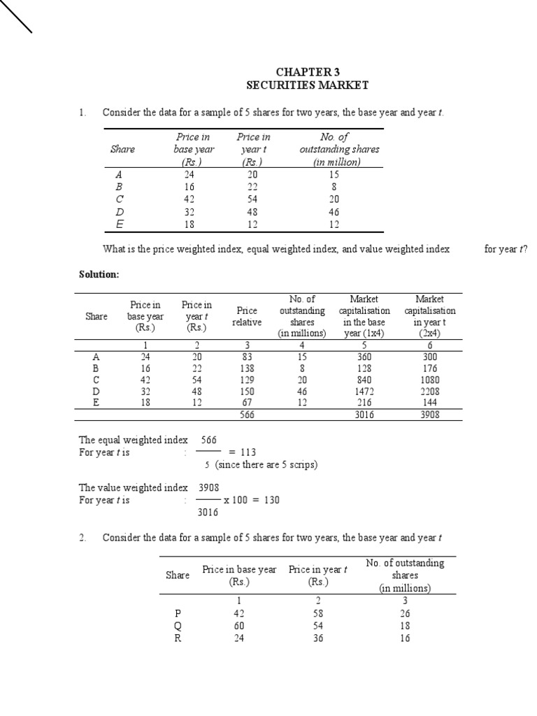 Solved Problems in Porfolio Mangement | PDF | Present Value | Interest