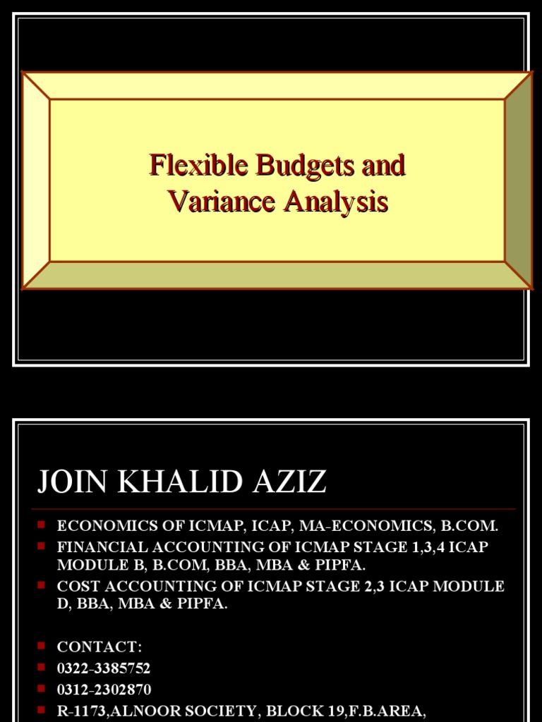 flexible-budgets-and-variance-analysis