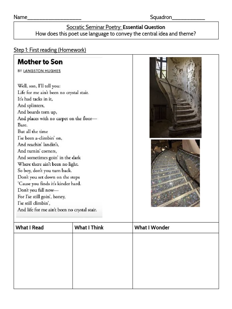 Socratic Seminar Poems Atlantis | PDF | Poetry | Psychology