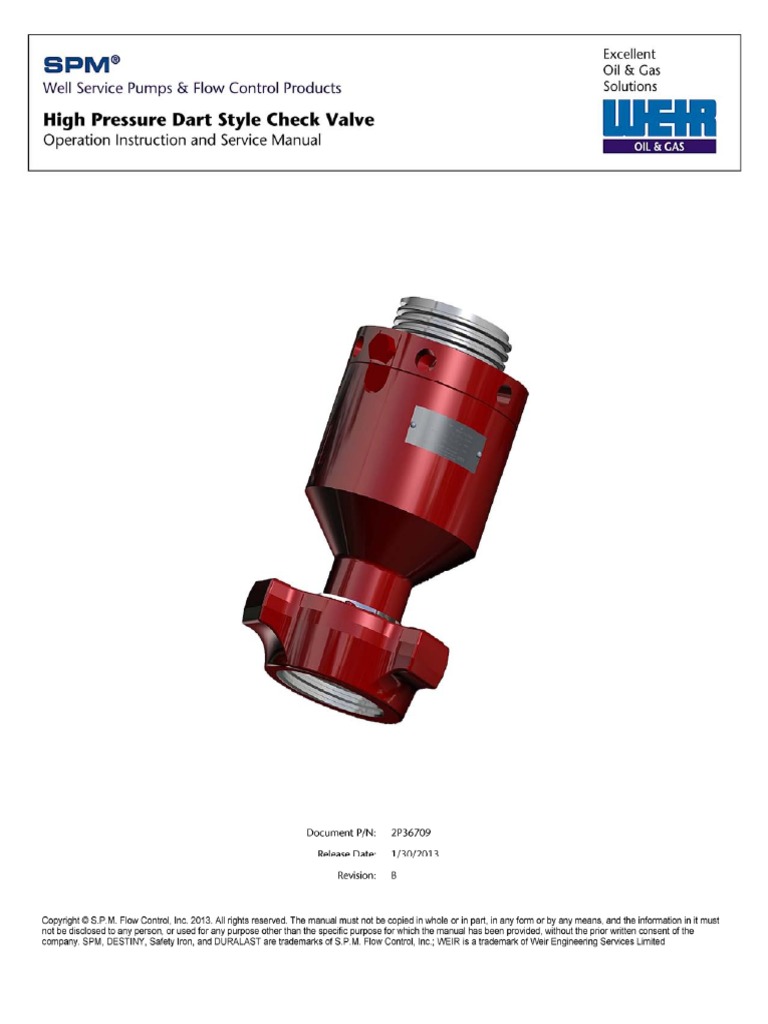 2P36709, Dart Valve | PDF