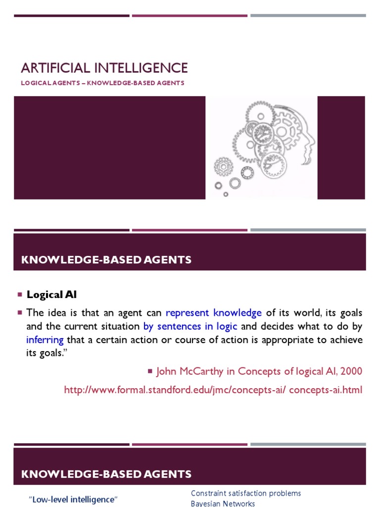 Logical Agents | PDF | Proposition | Artificial Intelligence