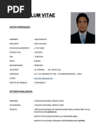 CV Actualizado | PDF | Perú | Ingeniero civil