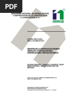 NMX-C-083-ONNCCE-2014 Resistencia A La Compresión de Cilindros PDF | PDF