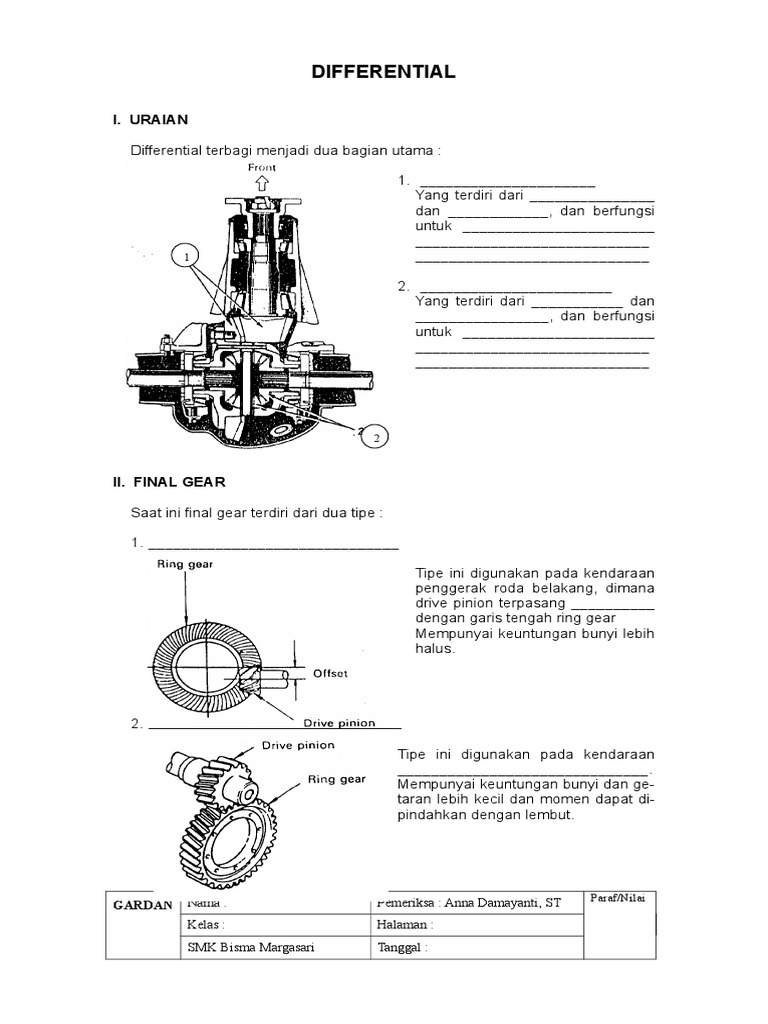 Differential Siswa | PDF