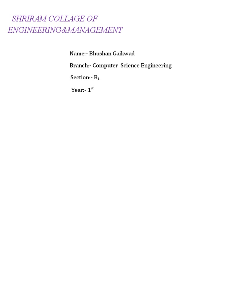 Bhushan | PDF | Technology & Engineering