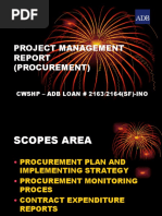 Project Management Report | PDF | Project Management | Industries