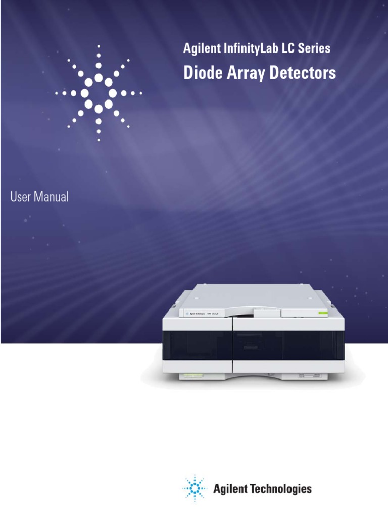 Diode Array Detector User Manual | PDF | Optics | Detector (Radio)