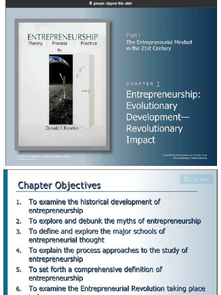 Entrep Mind Chapter 1 New | PDF