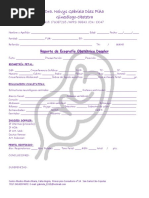 Formato Ecografia | PDF | Feto | Anatomía humana