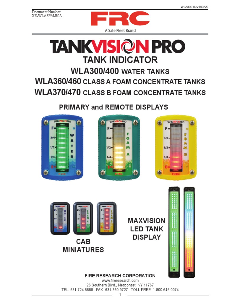 Comprehensive Guide to Installing and Operating the FRC TankVisionPro ...