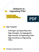 Fil - 108 - Introduksyon Sa Pagsasalin | PDF