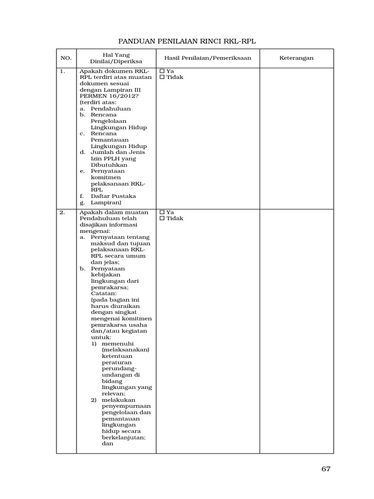 00 - Panduan 05 - Penilaian Rinci RKL RPL | PDF