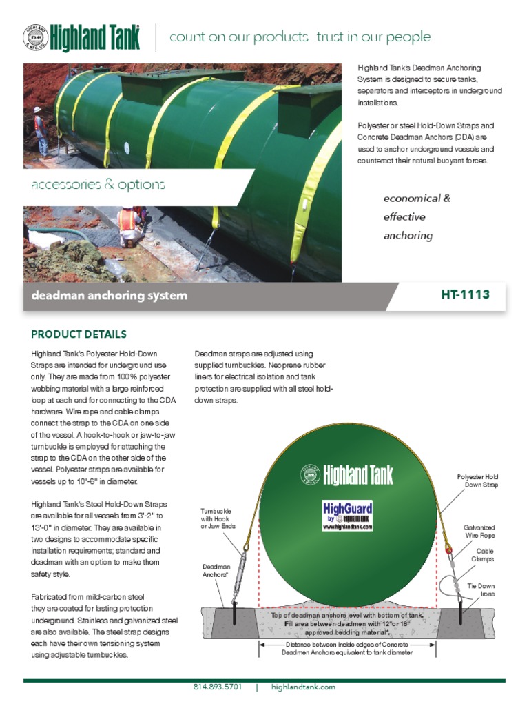 Deadman Anchoring System | Anchor | Building Engineering
