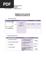 Perhitungan Volume Pekerjaan | PDF