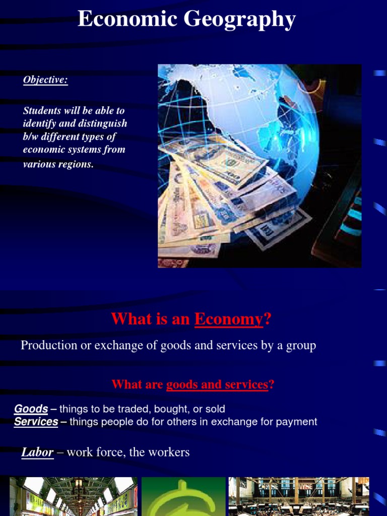 Economic Geography | PDF | Gross Domestic Product | Market Economy