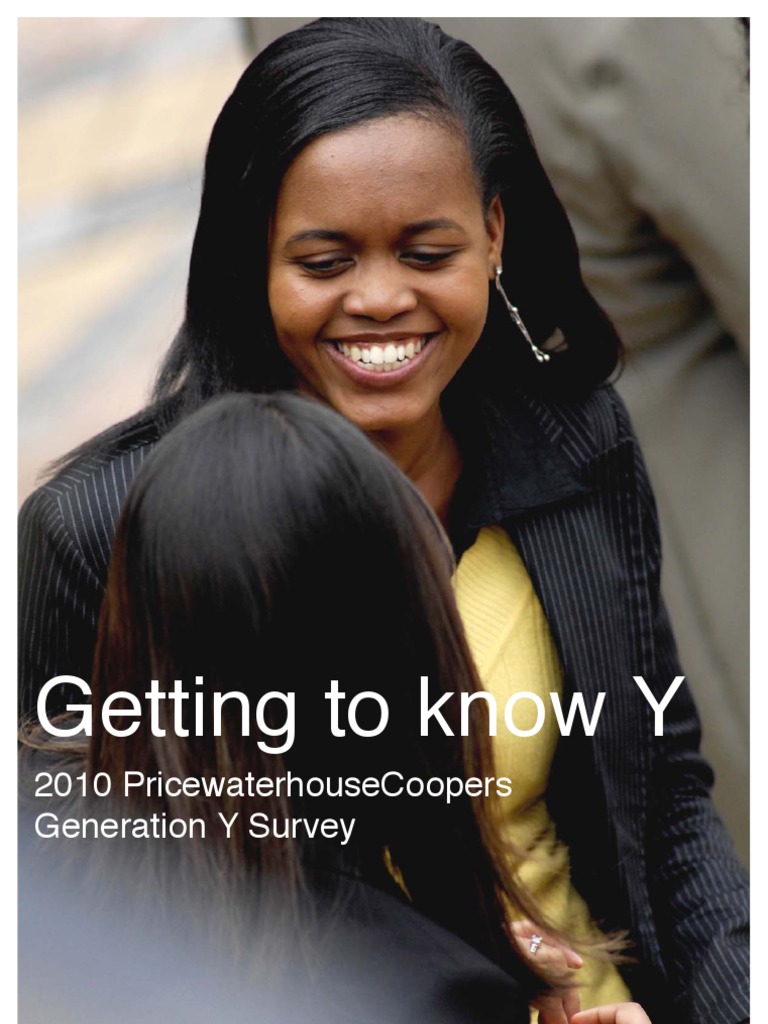 PWC Generation y Brochure | PDF | Millennials | Pricewaterhouse Coopers