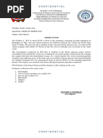 Sample Police Blotter | PDF