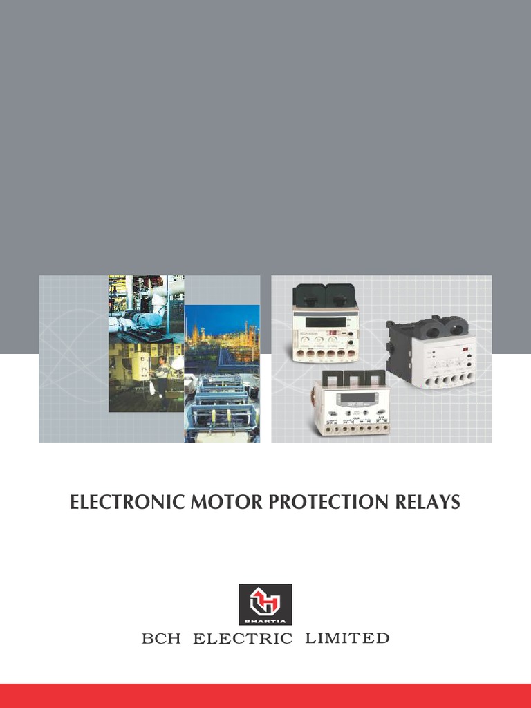 EOCR Catalogue PDF | PDF | Relay | Electric Motor