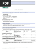Kay-5 Sanitizer/Cleaner Safety Data Sheet | PDF | Toxicity | Dangerous ...