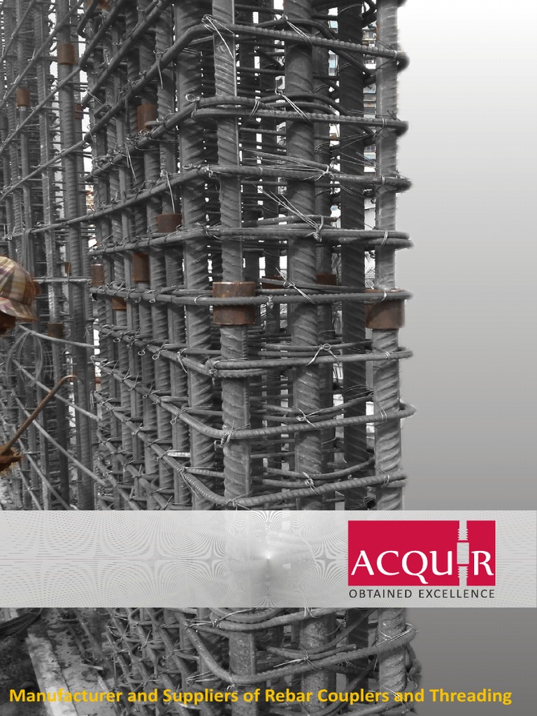 Rebar Coupler Mechanical Splicing | PDF | Forging | Rolling (Metalworking)