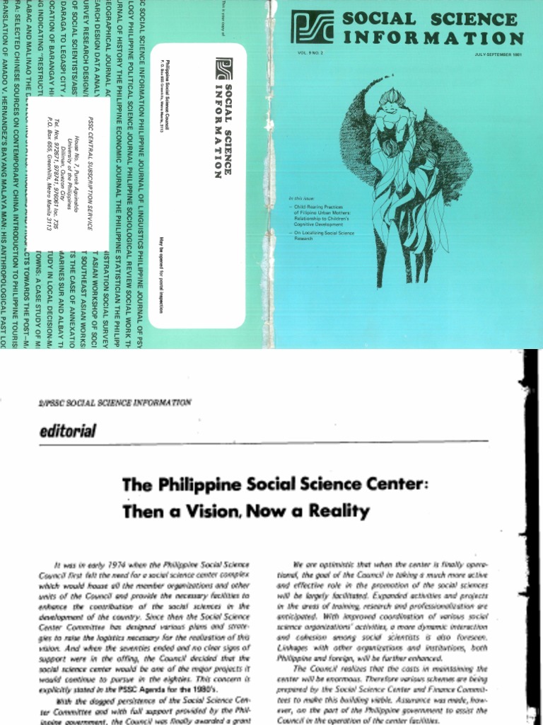 Child Rearing Practices of Filipino Urban Mothers - Relationship To ...