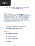 SAP MM Topics-List | PDF