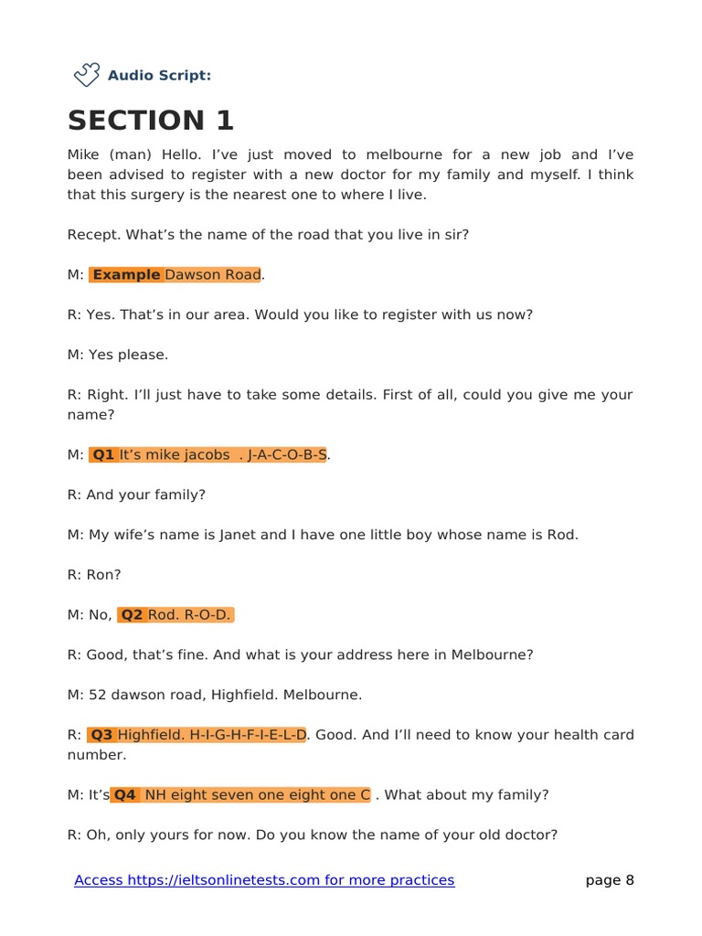 IELTS PRACTICE TEST 2020 Script | PDF | Tsunami | Earthquakes